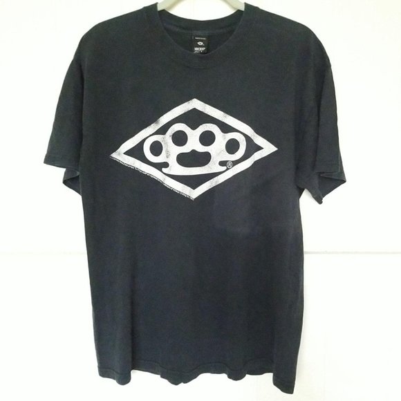 10.Deep | Shirts | Deep Mens Ss 2sided Logo Spell Out Tshirt L | Poshmark
